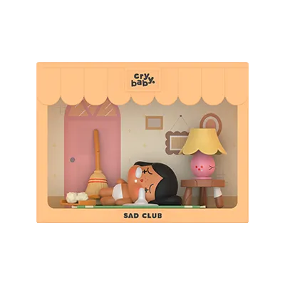 POP NOW:CRYBABY Sad Club Series Scene Sets - POP MART (United States)