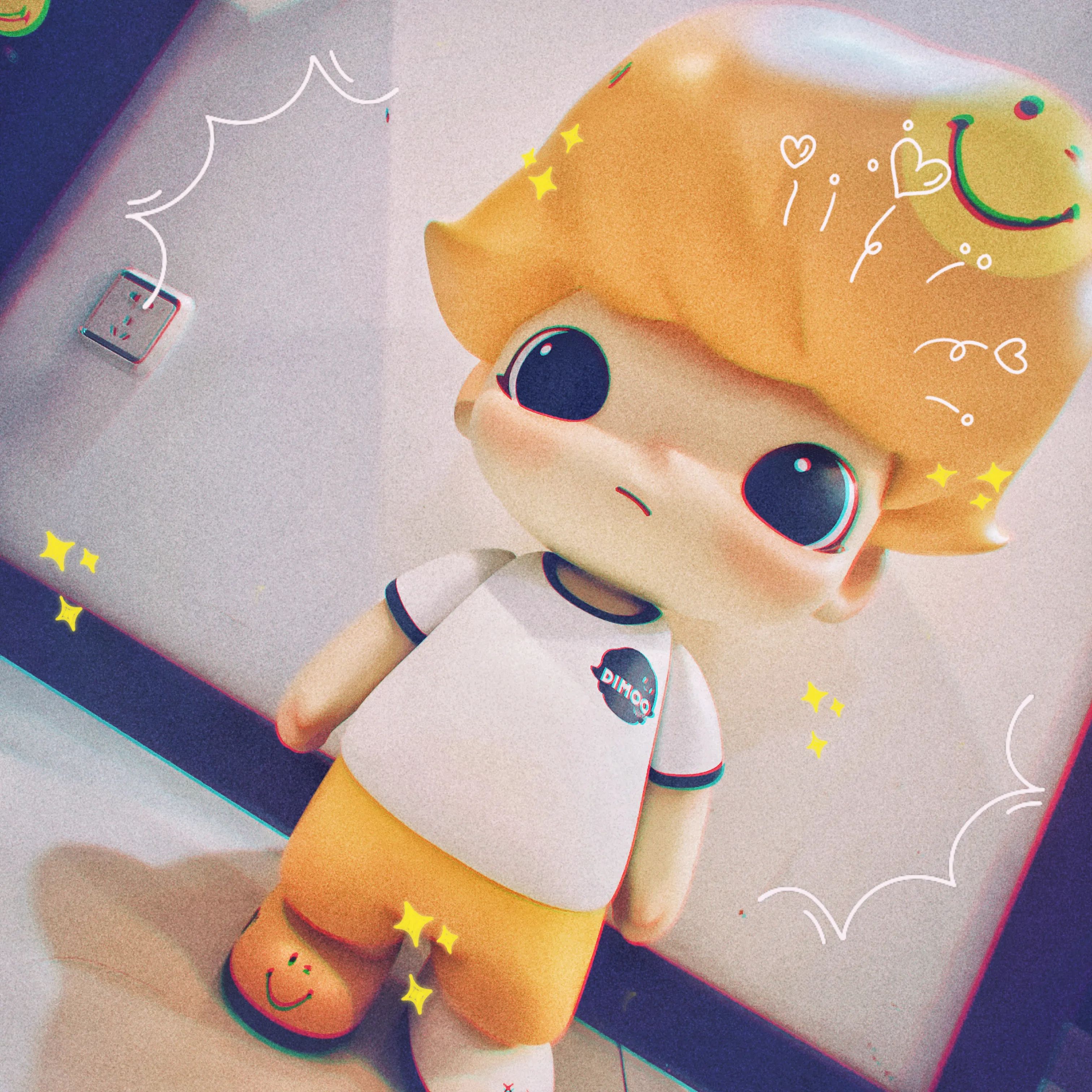 MEGA COLLECTION 1000% JUST DIMOO × SmileyWorld - Mega 1000% - POP MART ...