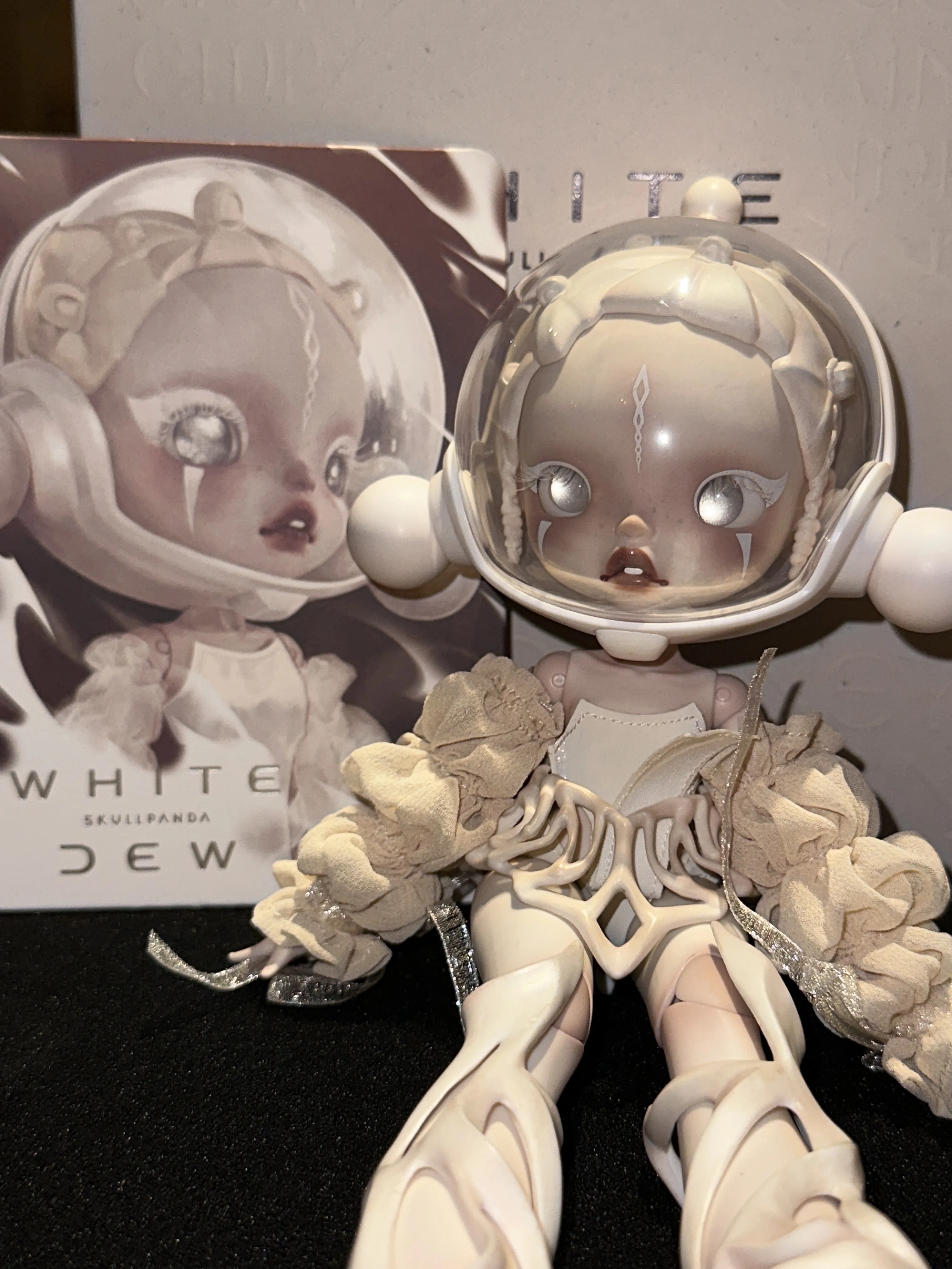 SKULLPANDA White Dew Action Figure - POP MART (United States)